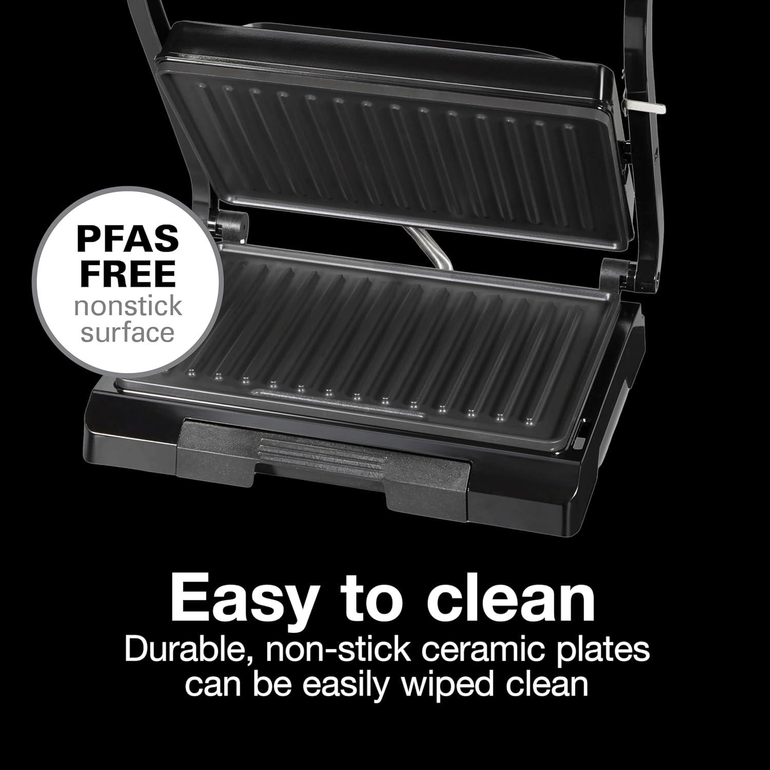 PS PANINI PRESS AND GRILL(Compact Upright Storage) - Proctor Silex ...