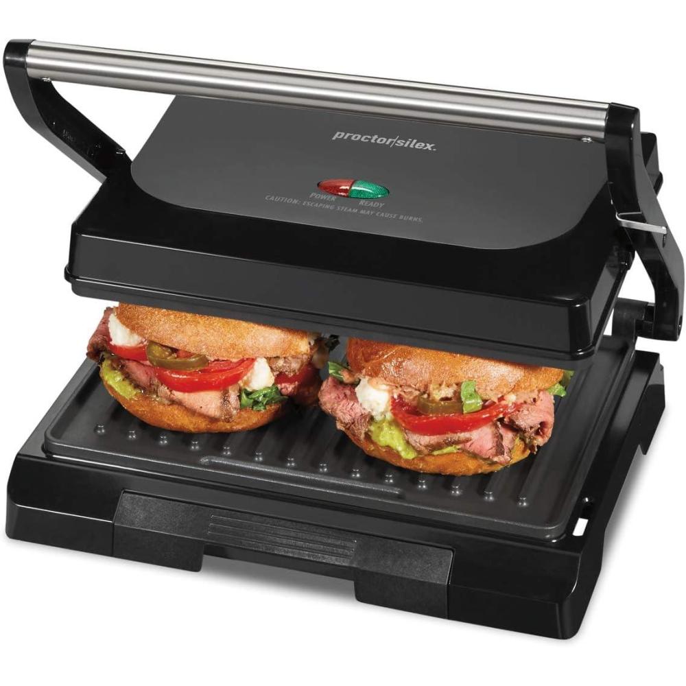 PS PANINI PRESS AND GRILL(Compact Upright Storage) - Proctor Silex ...